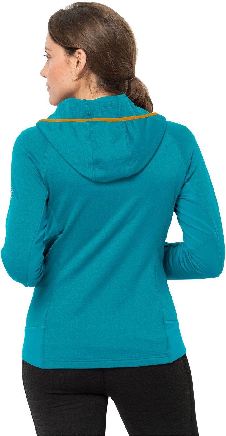 JACK WOLFSKIN HYDRO GRID FLEECE W DARK CYAN | Intersport Butsch